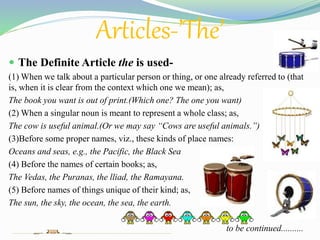 Articles and modals | PPTX