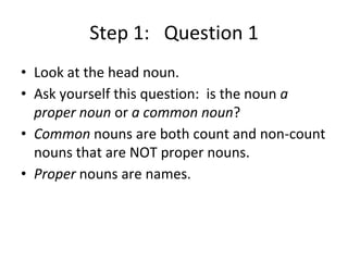 Articlesand nouns | PPTX