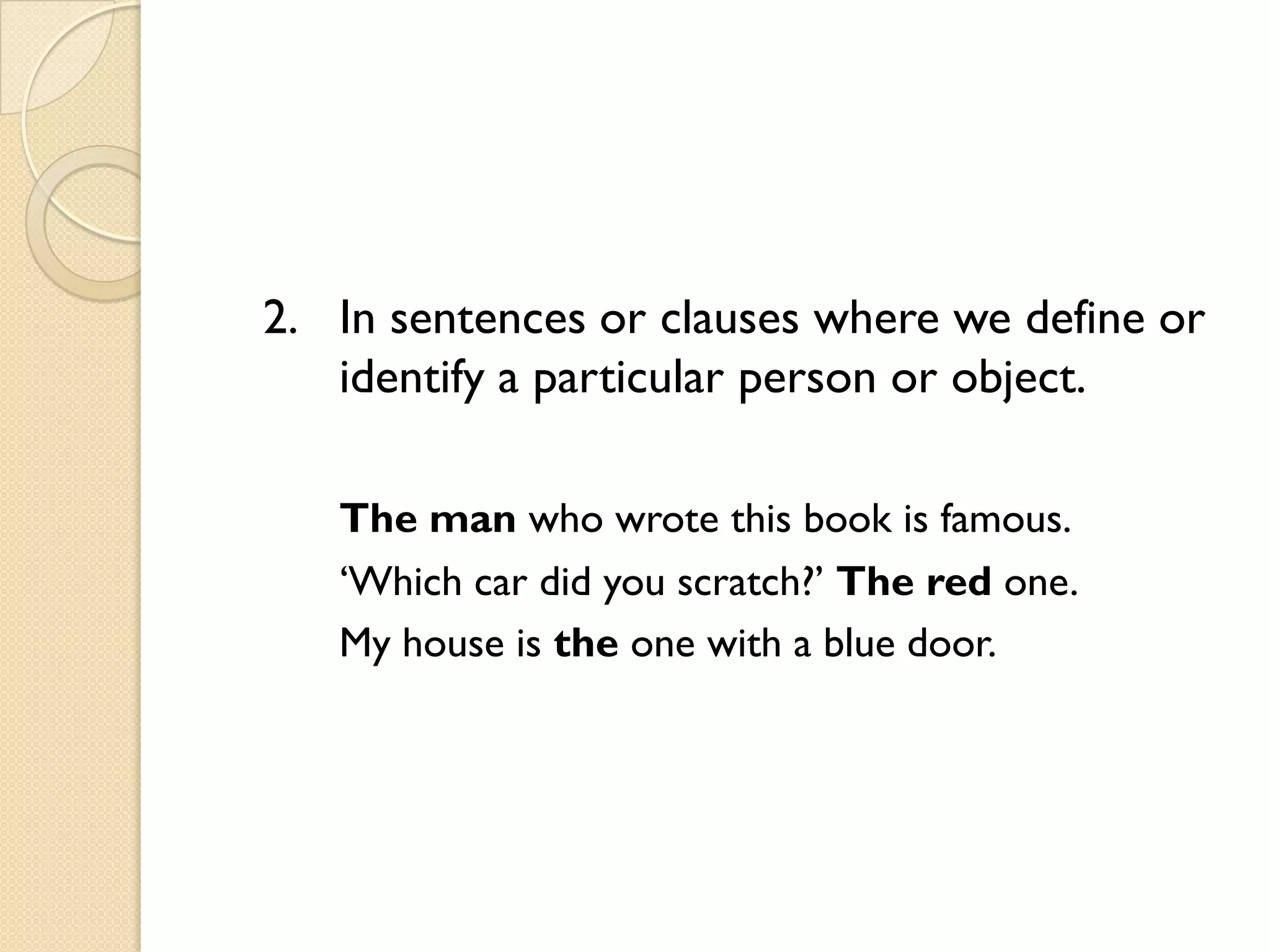 Articles and Quantifiers | PPTX