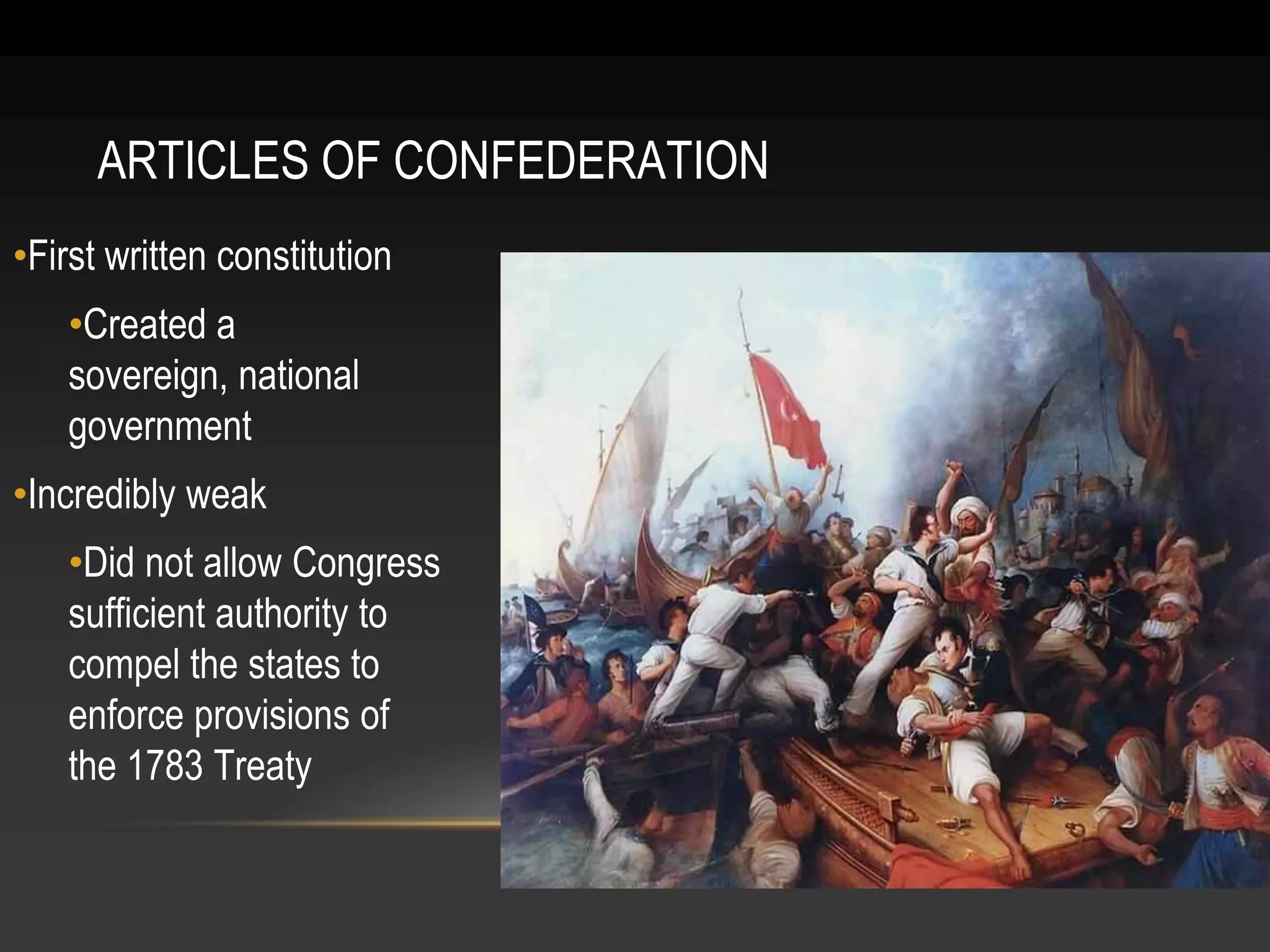 The Articles of Confederation and the Constitution | PPTX
