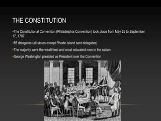 The Articles of Confederation and the Constitution | PPTX
