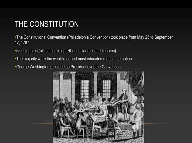 The Articles of Confederation and the Constitution | PPTX