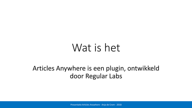 Articles Anywhere | PPTX | Automotive