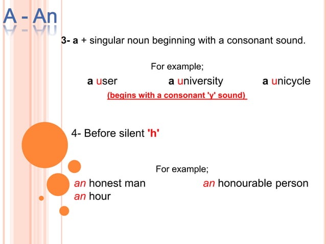 Articles a or an and the | PPT