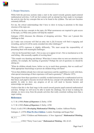 Articles en mathematics_2 | PDF | Homework and Study | Education