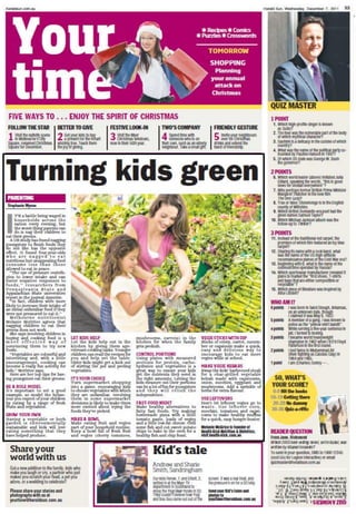 Stephanie Wynne - Articles published in the Herald Sun - November 2011 ...