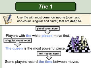 Articles indefinite and definite | PPTX