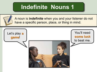 Articles indefinite and definite | PPTX