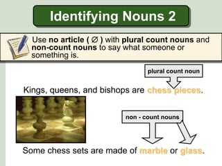 Articles indefinite and definite | PPT