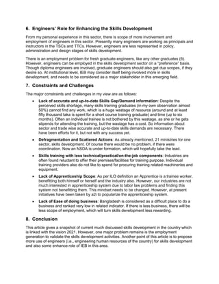 The Engineers’ Role in Enhancing the Current Skills Development Efforts ...