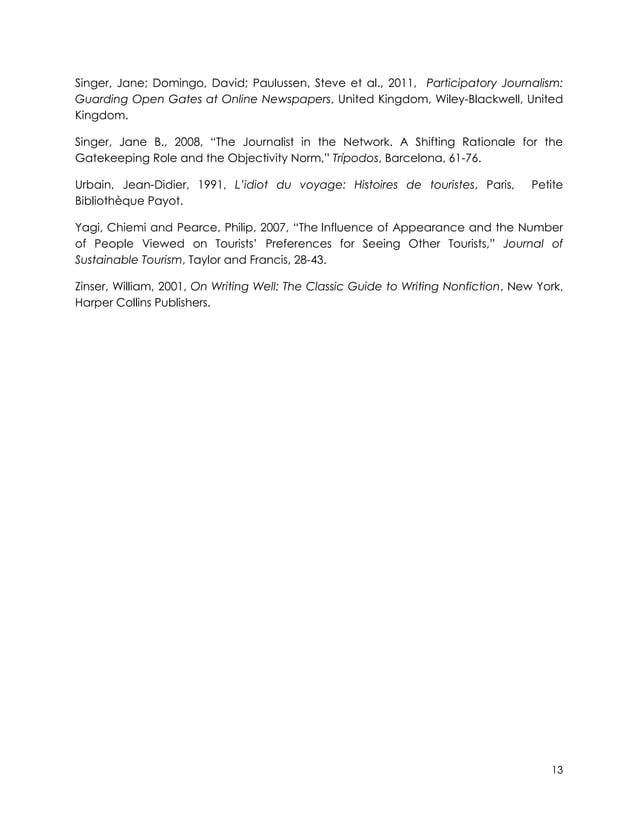 Traveler to journalist: how audience participation could become the new ...