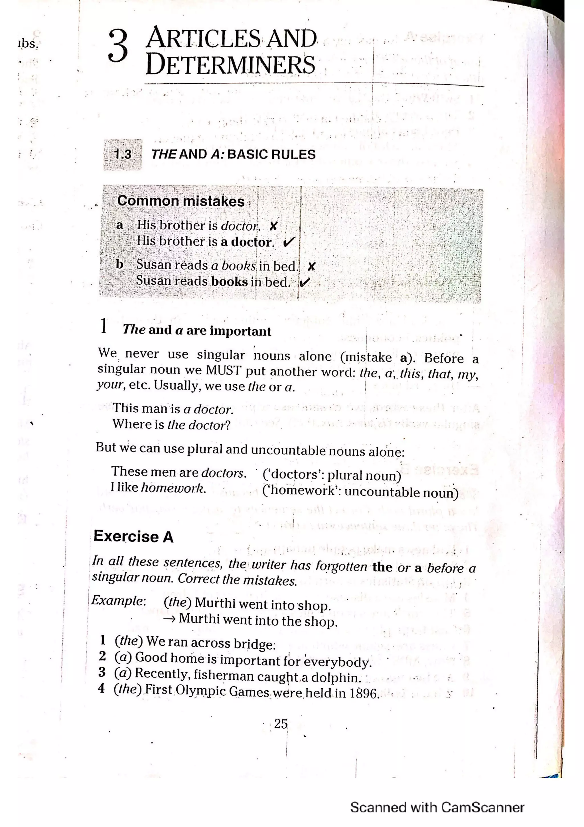 Articles n determiners | PDF