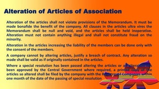 Articles of Association | PPTX