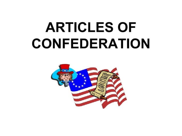 Articles of Confederation | PPT