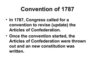 Articles of Confederation | PPT
