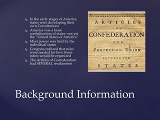 Articles of Confederation | PPTX