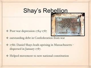 Articles of Confederation Lecture | PPT