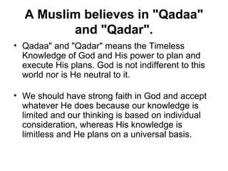 Articles of faith in islam | PPT