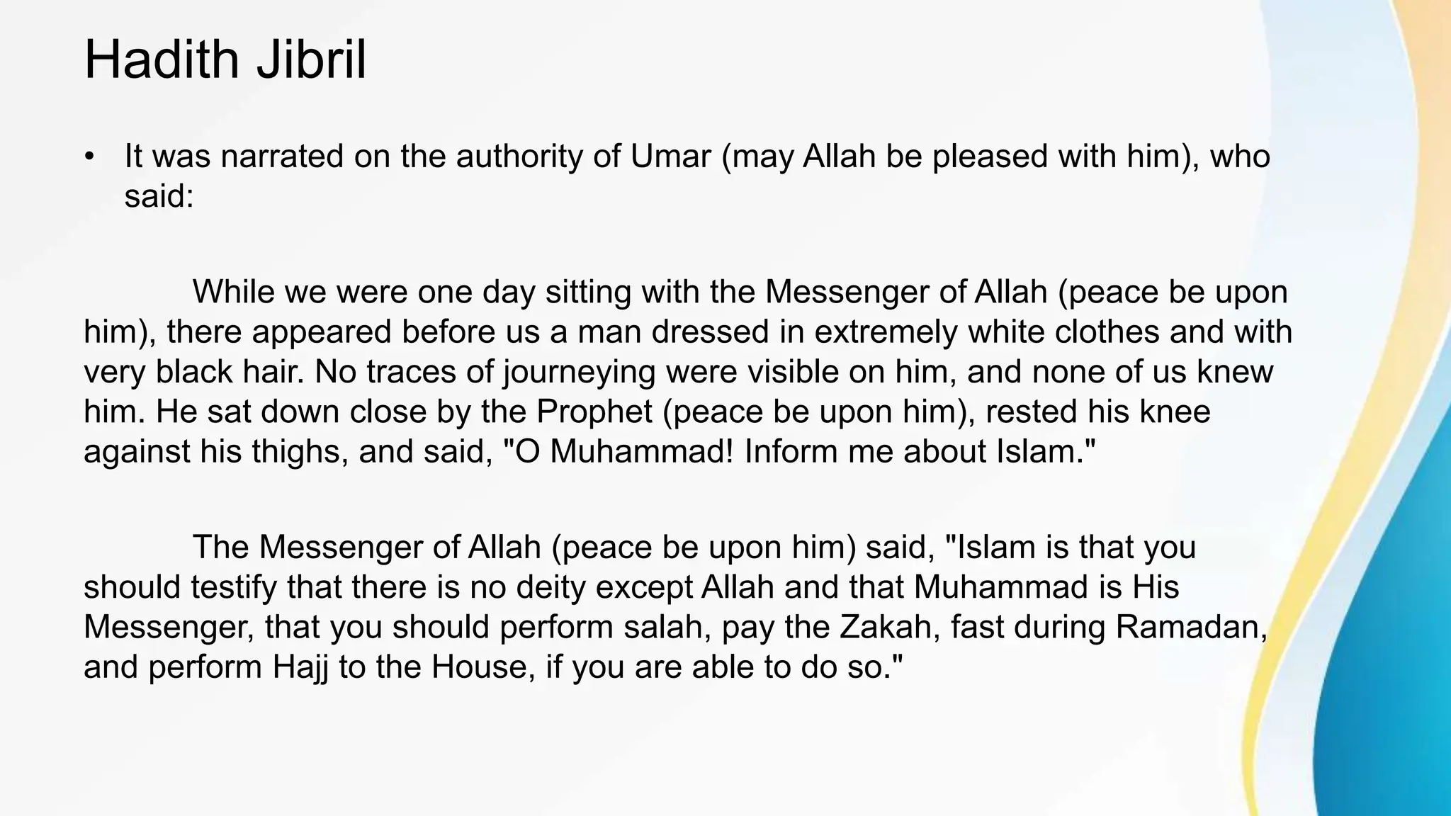 ARTICLES OF IMAN based on the understanding of Ahl Sunnah | PPT