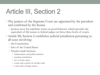 Articles of the Constitution | PPTX