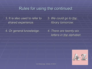 Articles | PPT