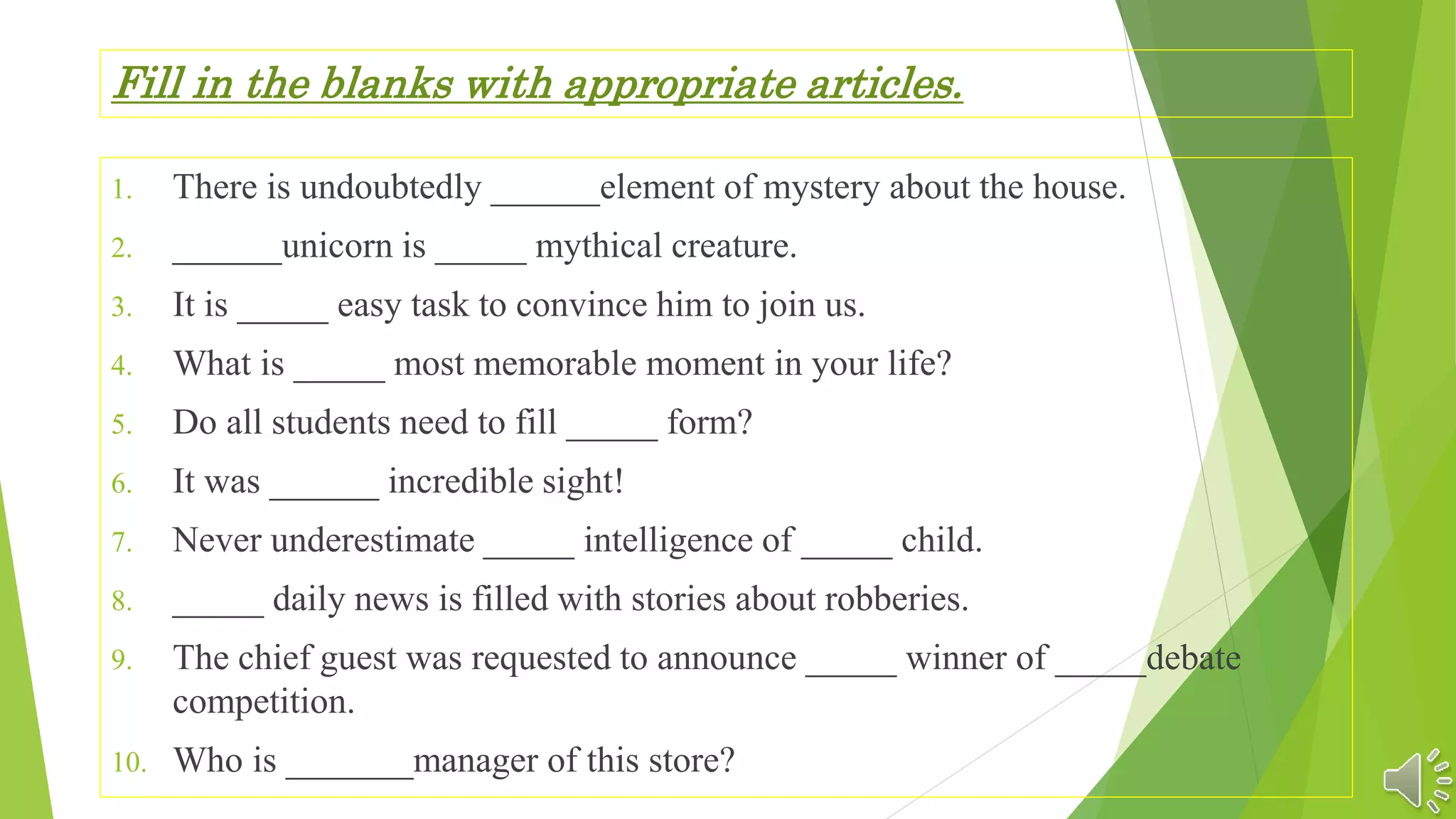 Articles PPT grade 7th.pptx