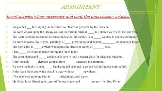 Articles PPT grade 7th.pptx