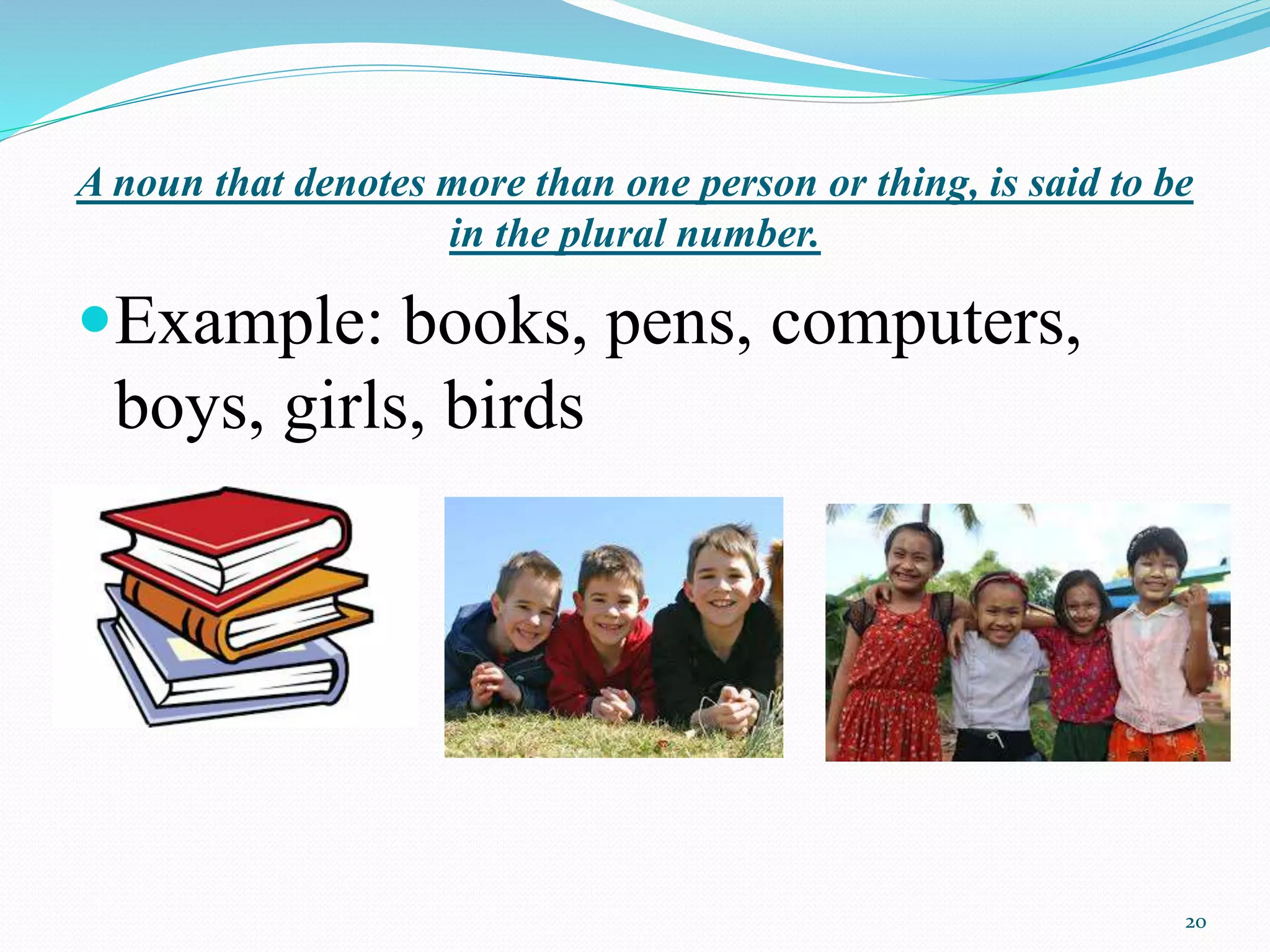 Articles, singular & plural, gender | PPT