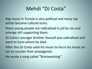 Article summary tunisian rappers | PPT