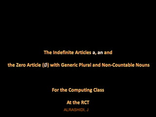 Articles & Zero Article | PPT