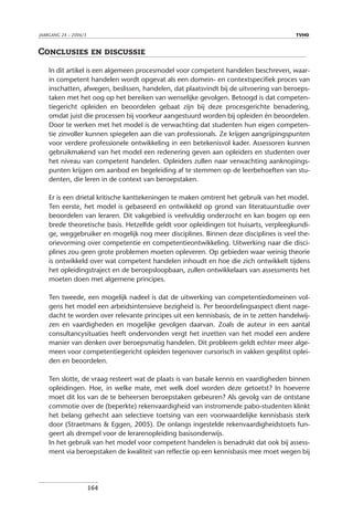 Een procesmodel voor de beoordeling van competent handelen | PDF