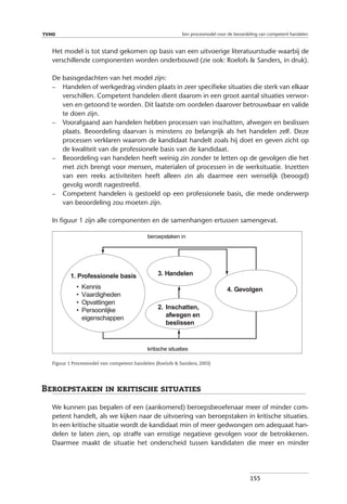 Een procesmodel voor de beoordeling van competent handelen | PDF