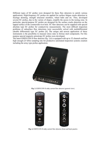 ULTRACON-SERVICE Family of Eddy Current Flaw Detectors - From Simple to ...