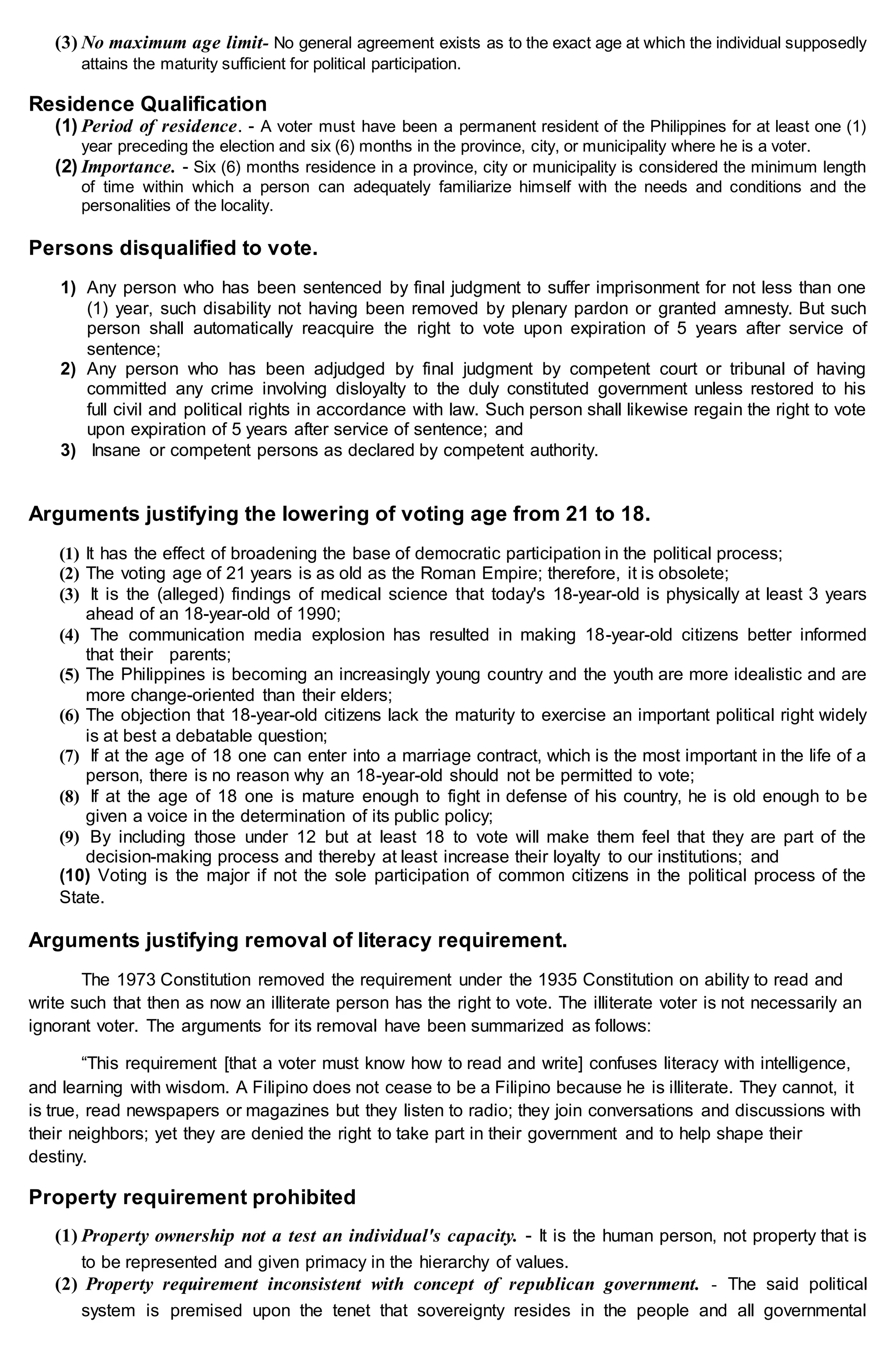 Article v suffrage my handout | DOCX
