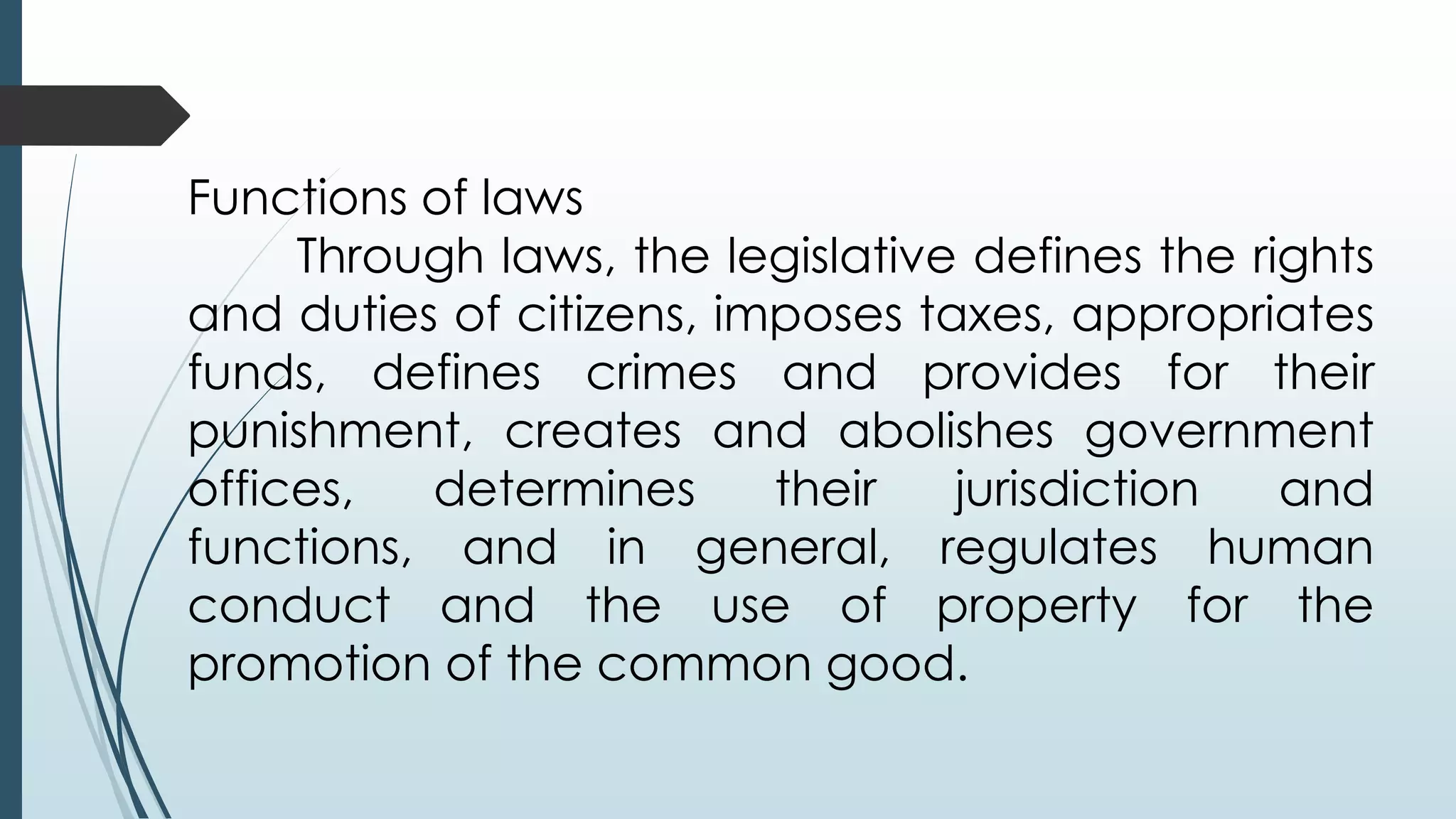 Article VI - Legislative Department | PPTX