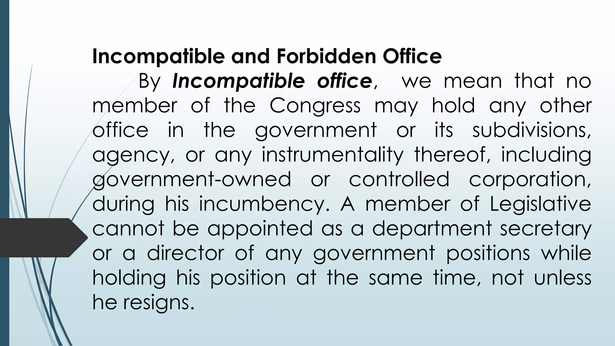 Article VI - Legislative Department | PPTX