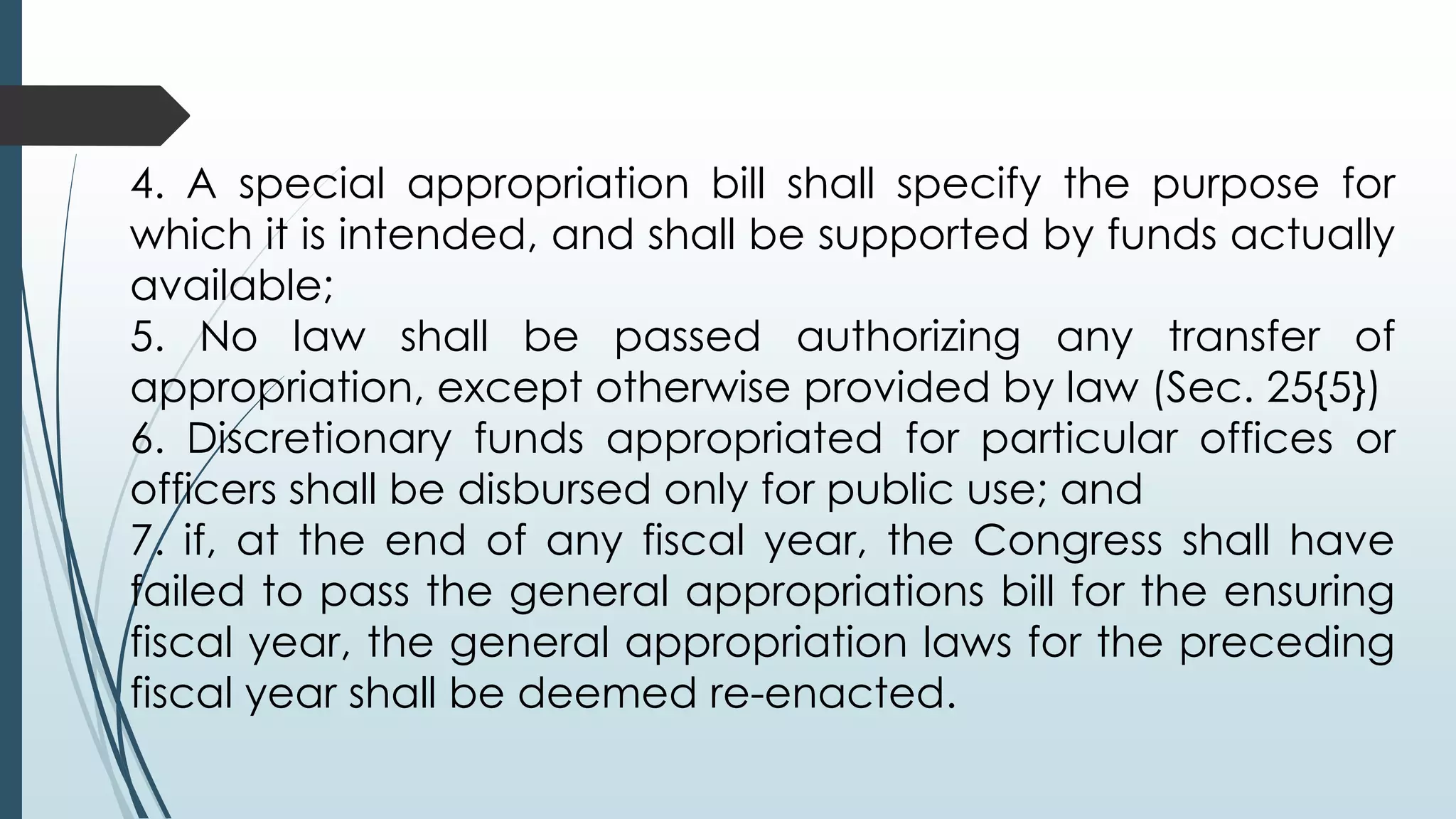 Article VI - Legislative Department | PPTX