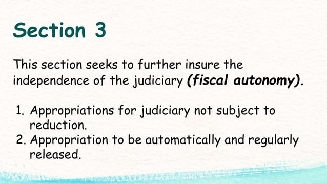 Article viii judicial department | PPTX