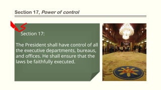 Article VII Section 17 Constitutional Law.pptx