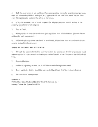 Article VI Legislative | DOC