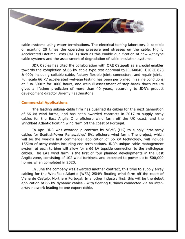 Developing a 66 kV infrastructure | PDF