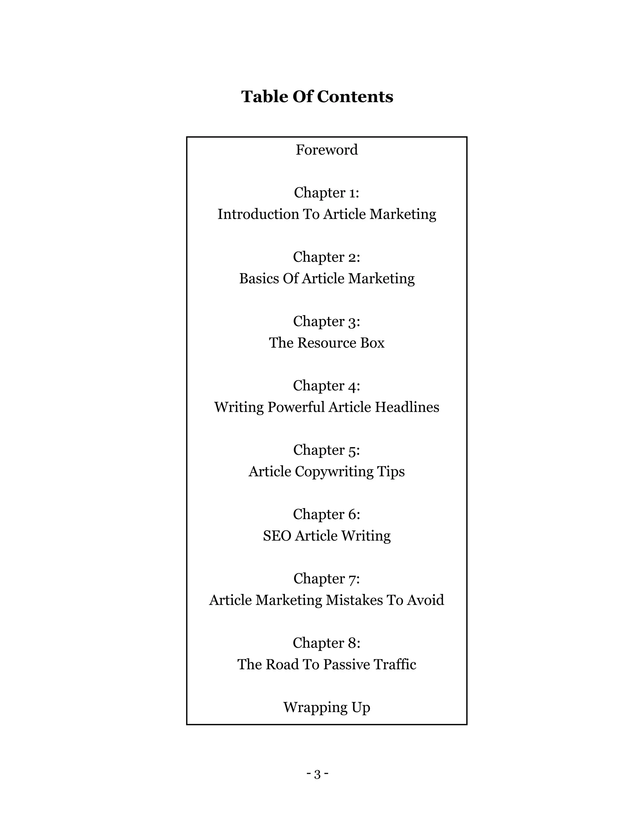 Article wizard - Learn Article Marketing | PDF