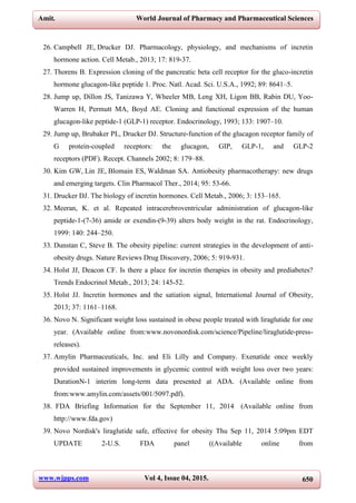 INCRETINS: ANTIOBESITY AND ANTIDIABETIC BLOCKBUSTERS | PDF