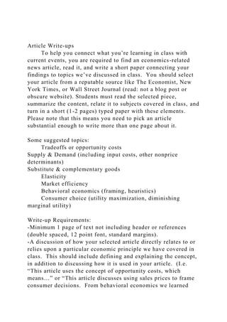 Article Write-upsTo help you connect what you’re learning in cl.docx