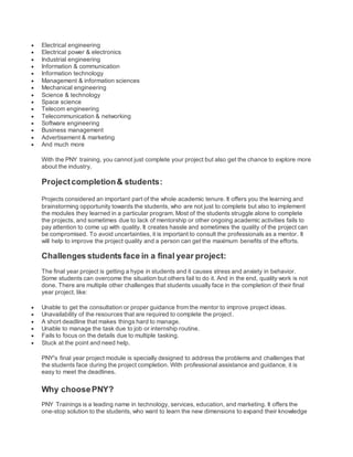 FINAL YEAR PROJECT | DOCX | Postgraduate Education | College Education
