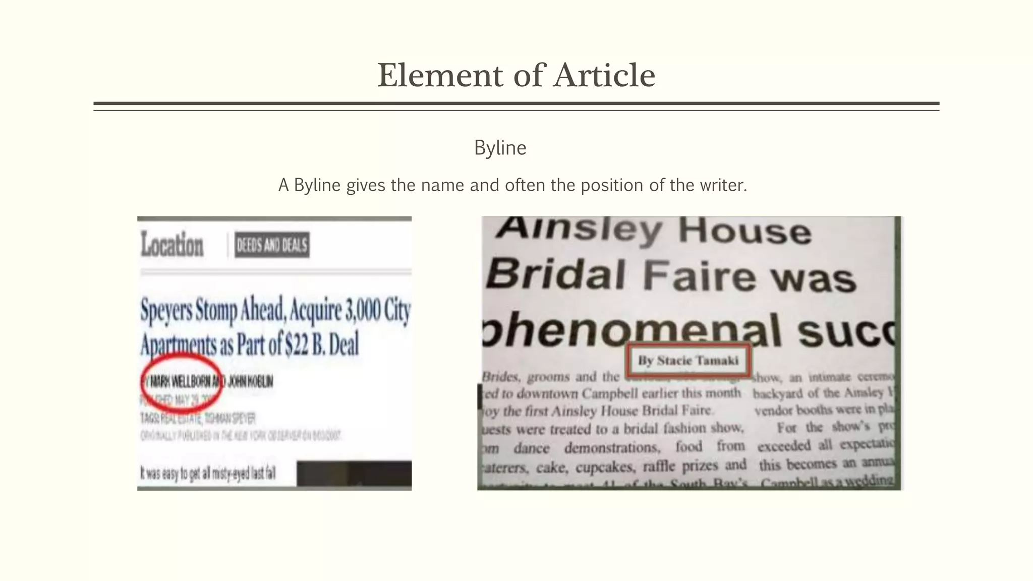 Article writing | PPT