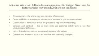 Article writing | PPT