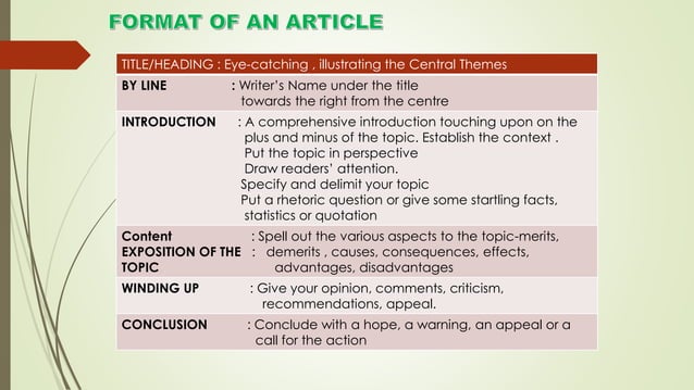 Article Writing.pdf CLASS 12 ENGLISH Guide | PDF | Secondary Education ...