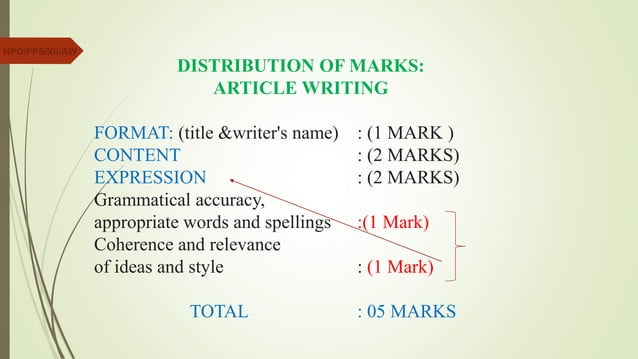Article Writing.pdf CLASS 12 ENGLISH Guide | PDF | Secondary Education ...