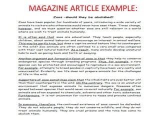 Conventions of article writing and features. ARTICLE WRITING.pptx.pdf